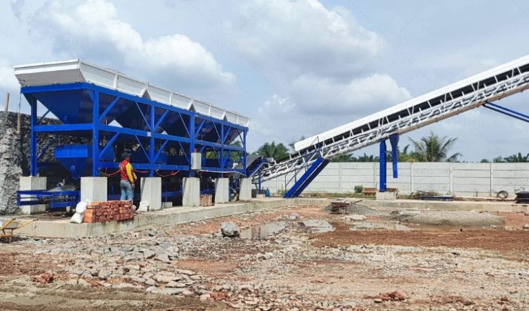 Concrete Batching Plant for Sale-Productivity: 25-240 m³/h